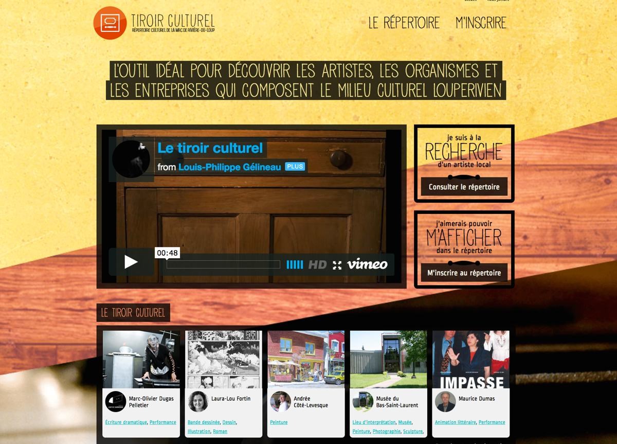 Le Tiroir culturel, répertoire à découvrir Le Tiroir culturel, répertoire à découvrir